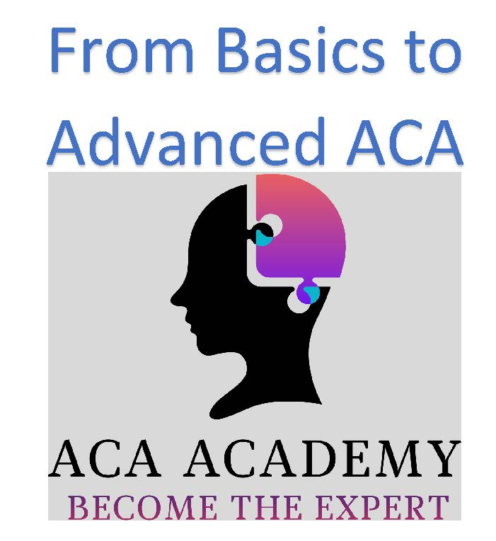 All the courses together. From Basics to Advanced ACA.